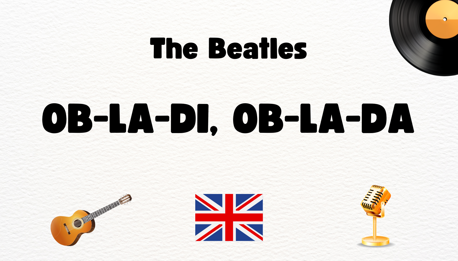 ビートルズ「オブ・ラ・ディ、オブ・ラ・ダ（Ob-La-Di, Ob-La-Da）」の歌詞を和訳！曲の意味や豆知識も解説！【The ...